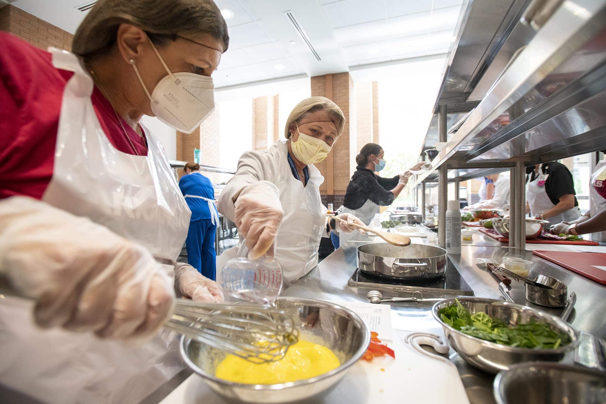 UAMS Nurses Enjoy Cooking, Eating, Learning through Culinary Medicine ...